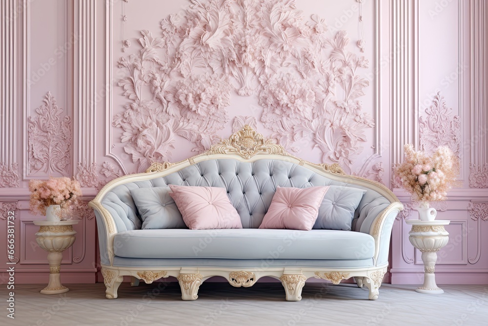 Pastel Color Wallpapers: Fabric Texture Surface for Interior Wall ...