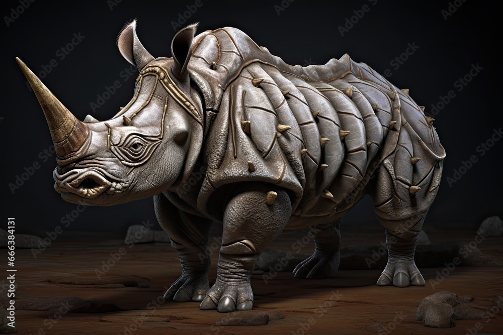 Rhinoceros Grey Color: Exploring the Textured Armor of an Impressive ...