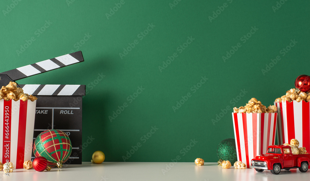 Celebrate Christmas at home with delightful popcorn delivery setup ...