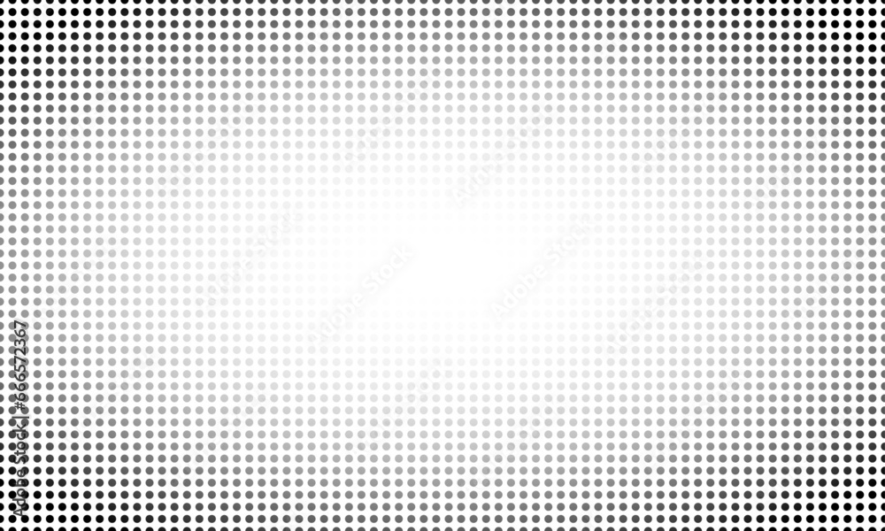 Vector Opacity Gradient Halftone Ben Day Dots Transparent Overlay Dotted Background Pattern PNG ...
