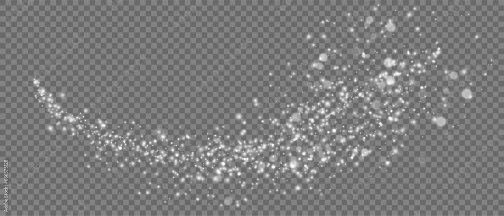 Dust Light PNG.Light Effects Background. Glowing Christmas Dust ...