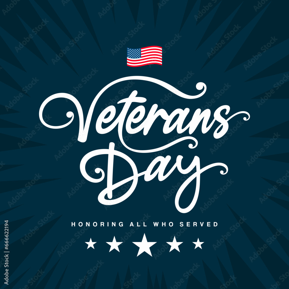 Veterans day, Honoring all who served, text, banner, post, clipart ...