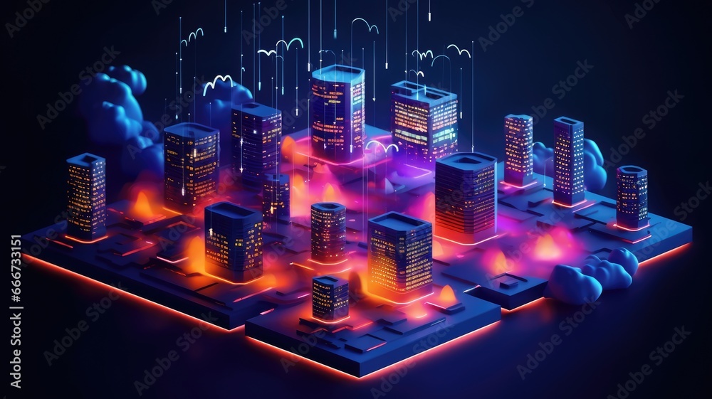 An image of data flowing from on-premises sources to a cloud-based data ...