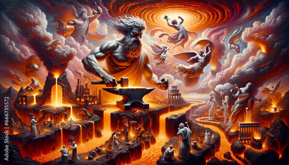Hephaestus: Flame's Artisan and Forge's Master: Exploring Greek Gods ...