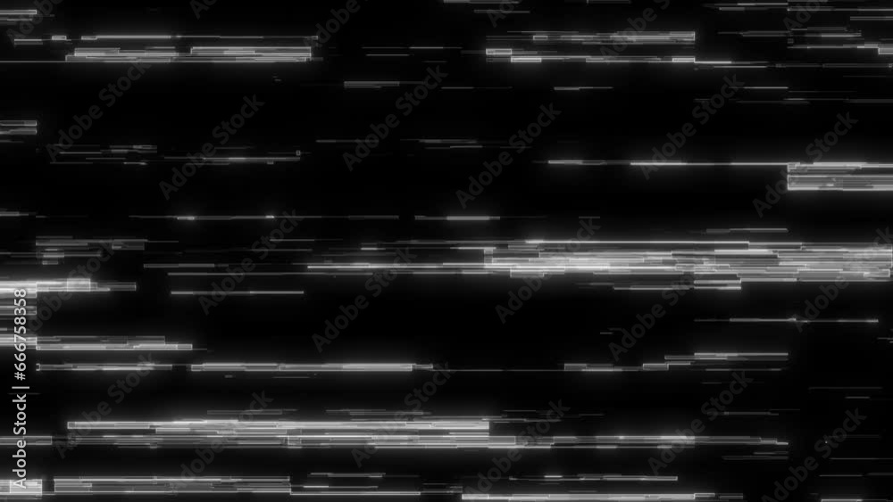 Vidéo Stock Television Static Line Noise And Grain. Vhs And Vfx ...