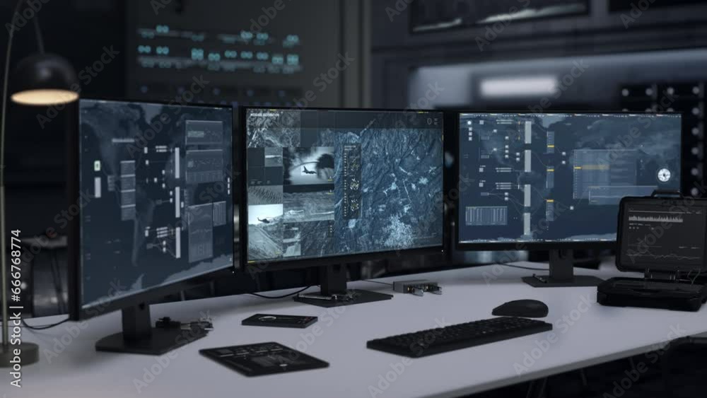 Secret Spy Operation Control Room Program Discovers Location Of ...