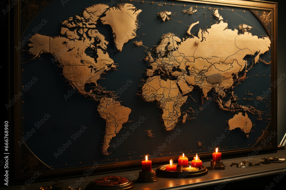A map illustrating the shift from colonial territories to sovereign ...