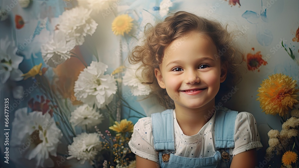 children from around the world, showcasing their confident smiles ...