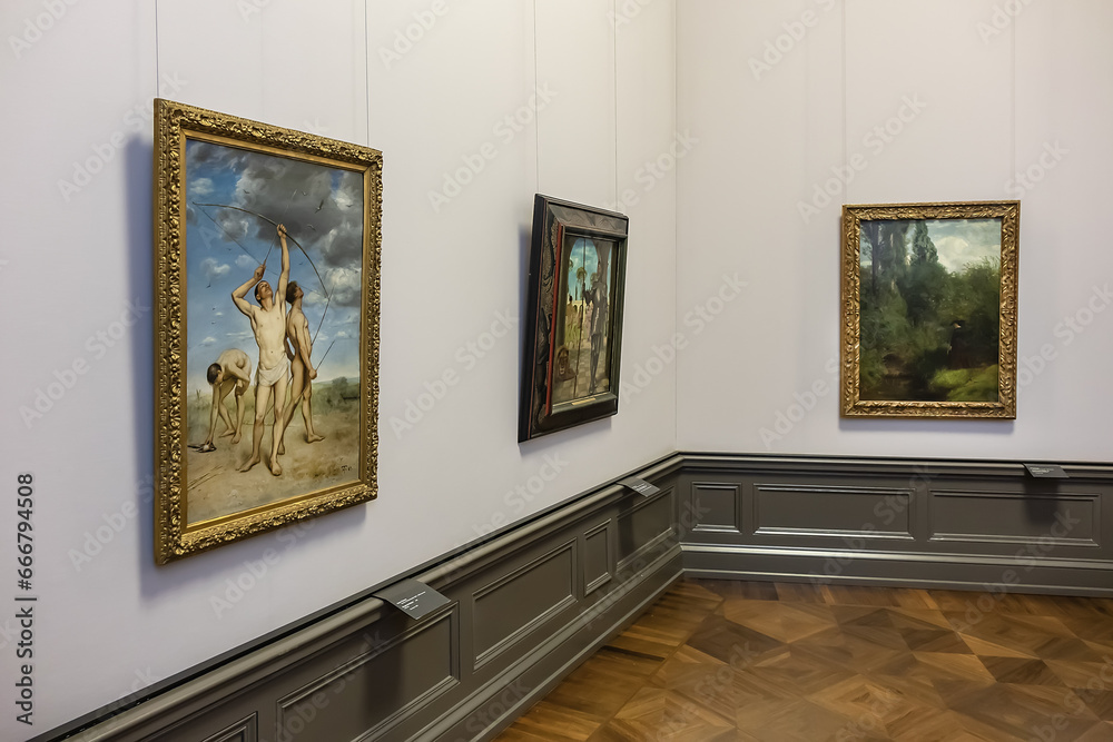 Inside Old National Gallery (Alte Nationalgalerie, 1876) on ...