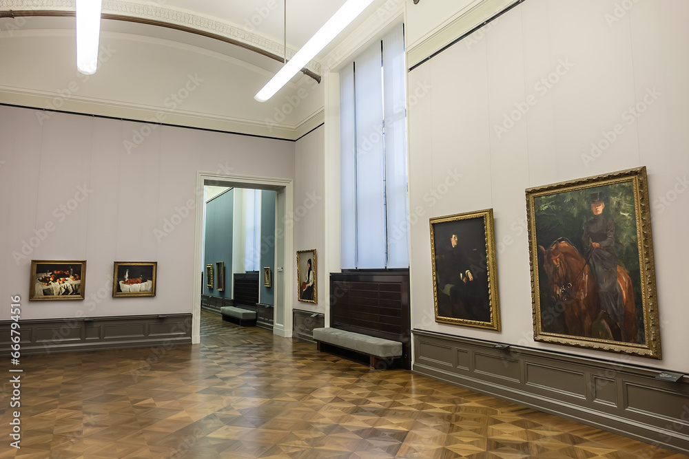 Inside Old National Gallery (Alte Nationalgalerie, 1876) on ...