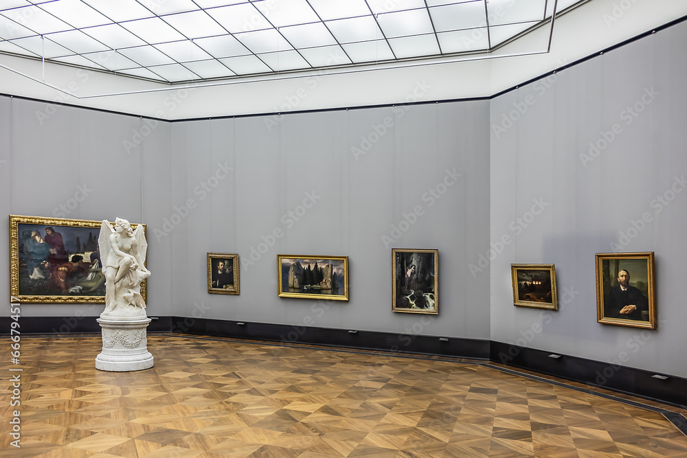 Inside Old National Gallery (Alte Nationalgalerie, 1876) on ...