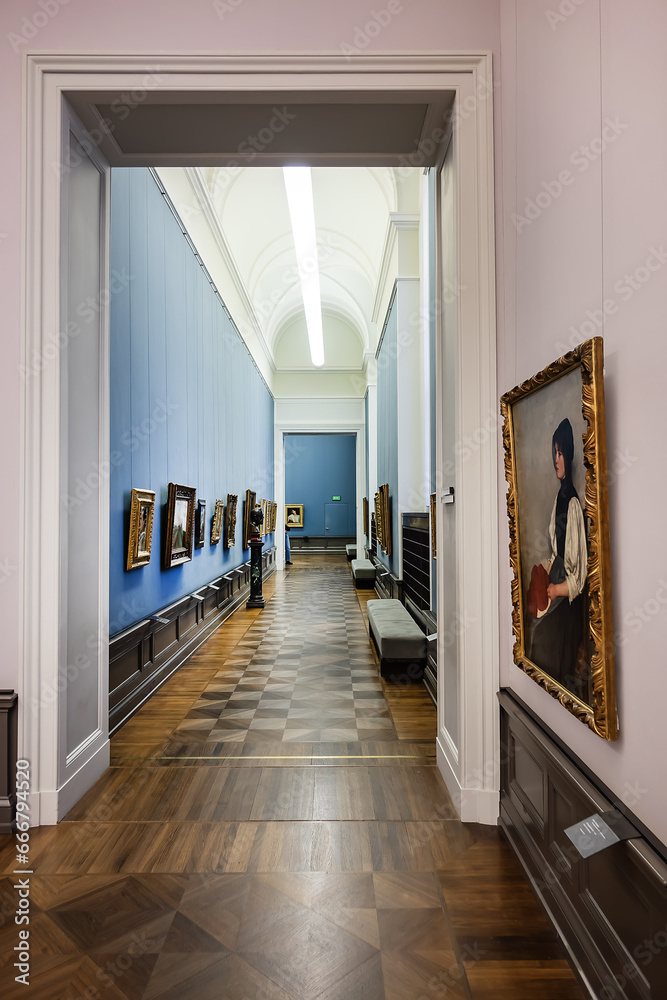Inside Old National Gallery (Alte Nationalgalerie, 1876) on ...