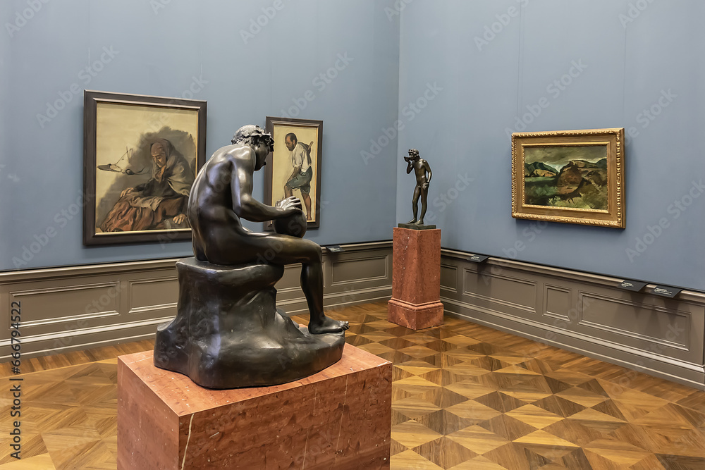 Inside Old National Gallery (Alte Nationalgalerie, 1876) on ...