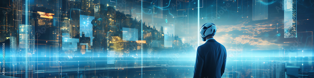 Background wallpaper AI, Artificial intelligence technology, Machine ...
