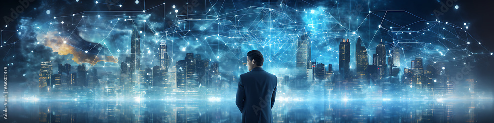 Photo & Art Print Background wallpaper AI, Artificial intelligence ...