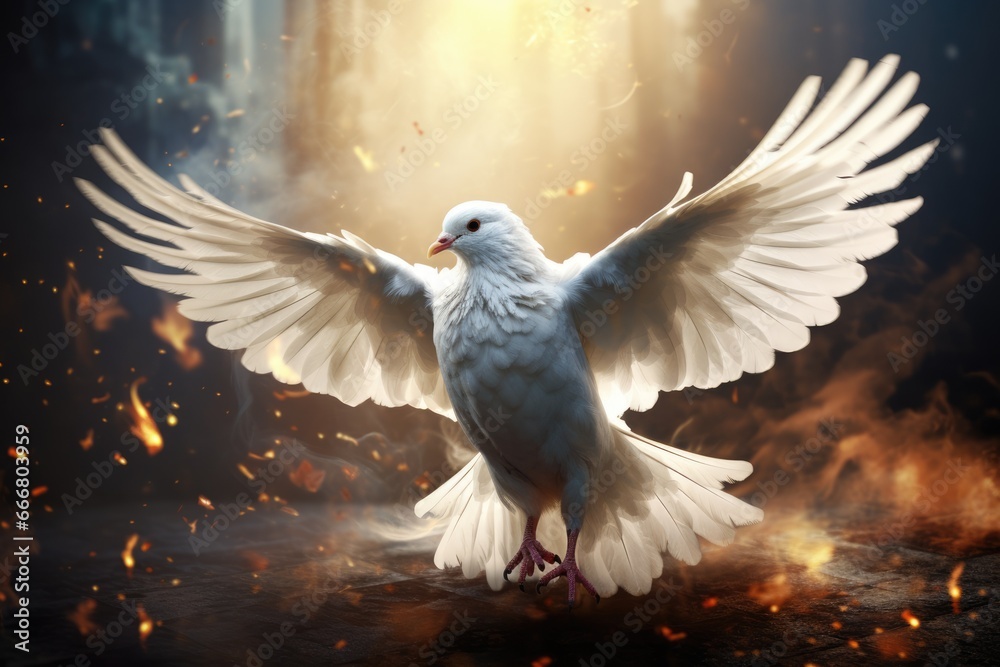 Pacifism, no war, symbol of world peace, against war and aggression and ...