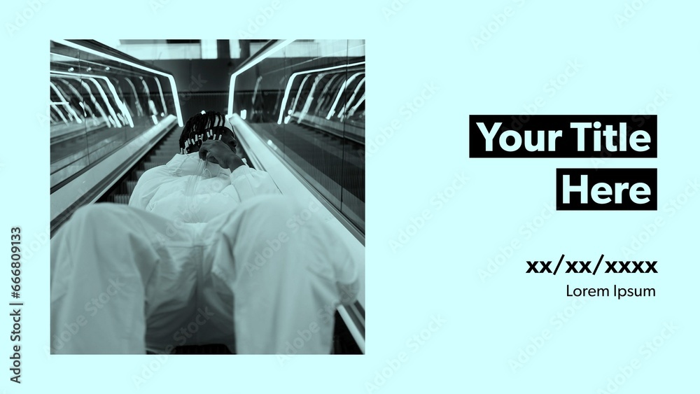 Modern minimalistic Slider Template Stock Template | Adobe Stock