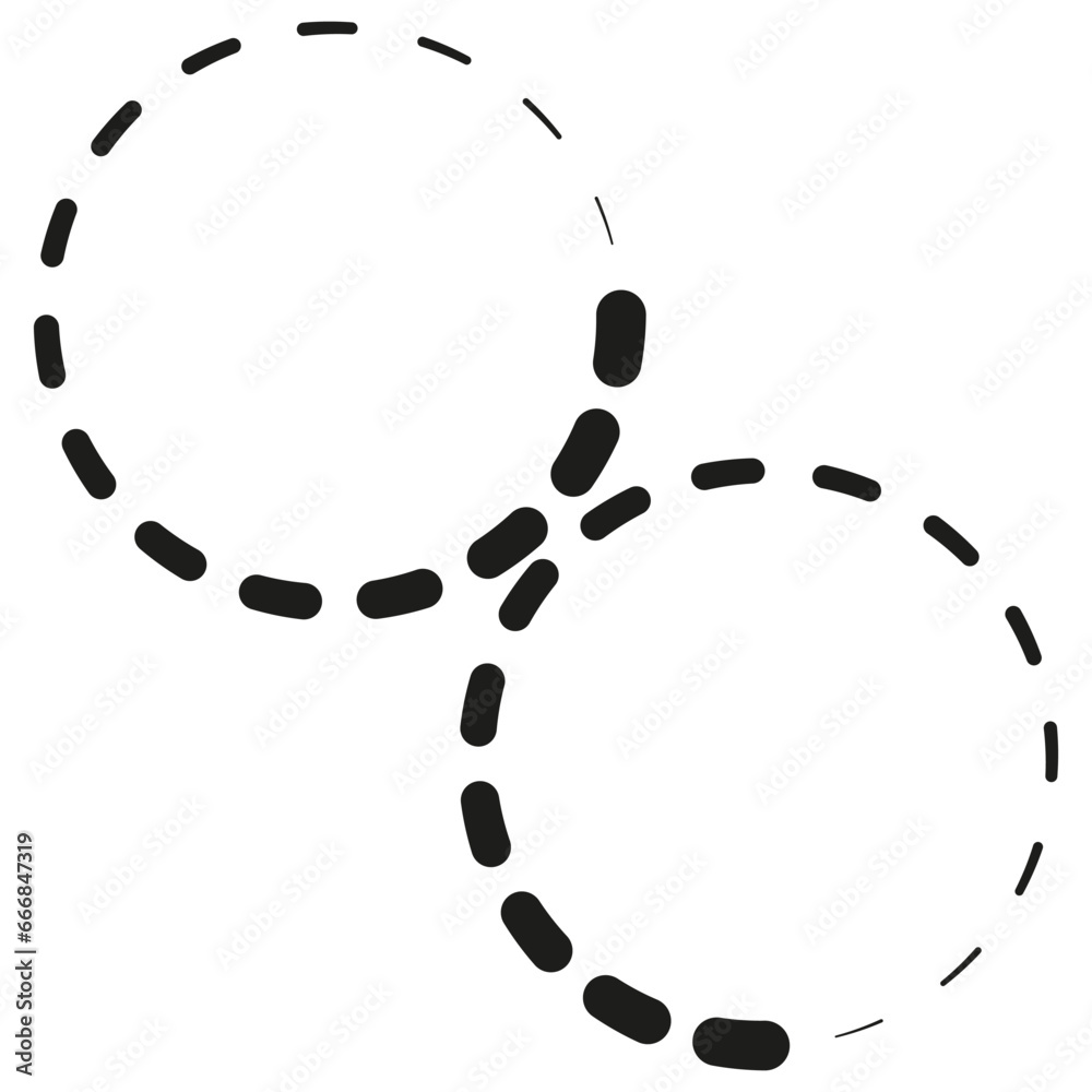 Circle, circular loading icon. Progress, steps, phases indicator ...