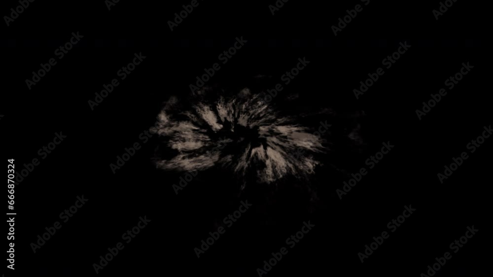Spaceship smoke, jet engine grenade, shock wave Animation graphics ...