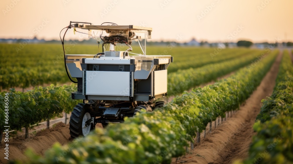 Automated machinery, including robotic harvesters and self - driving ...
