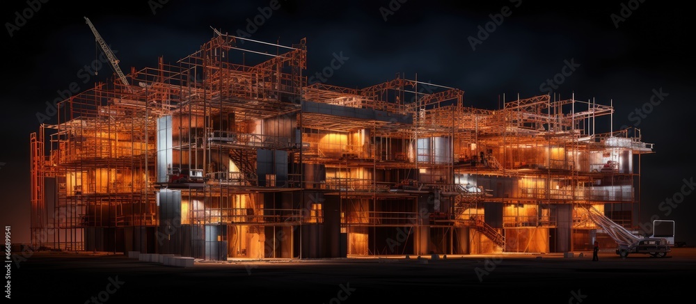 Construction of contemporary multi storey residential buildings ...