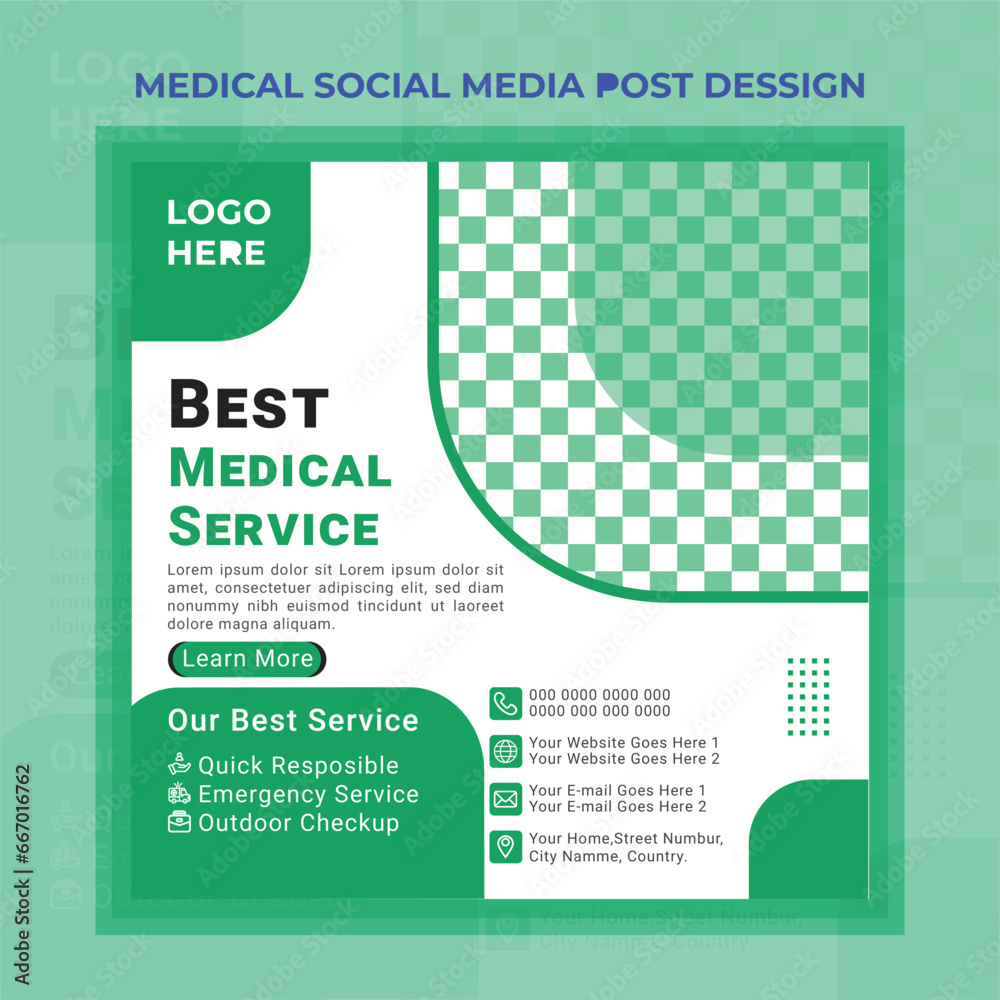 Medical specialist dentist pharmacy post promotion dental flier booklet ...