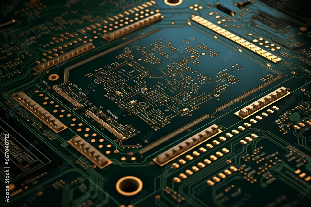 SVG format visually representing an adjustable and precise PCB circuit ...