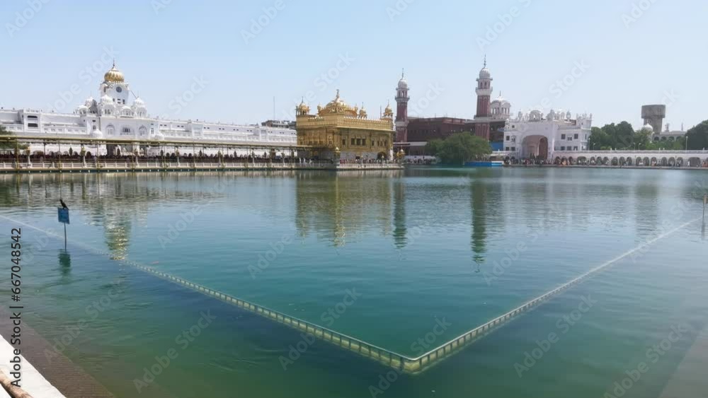 Amritsar, India: Famous city in Punjab, iconic landmark The Golden ...