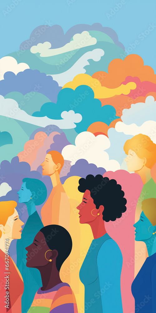 Meeting of emotional, mental and behavioral divergence living in ...