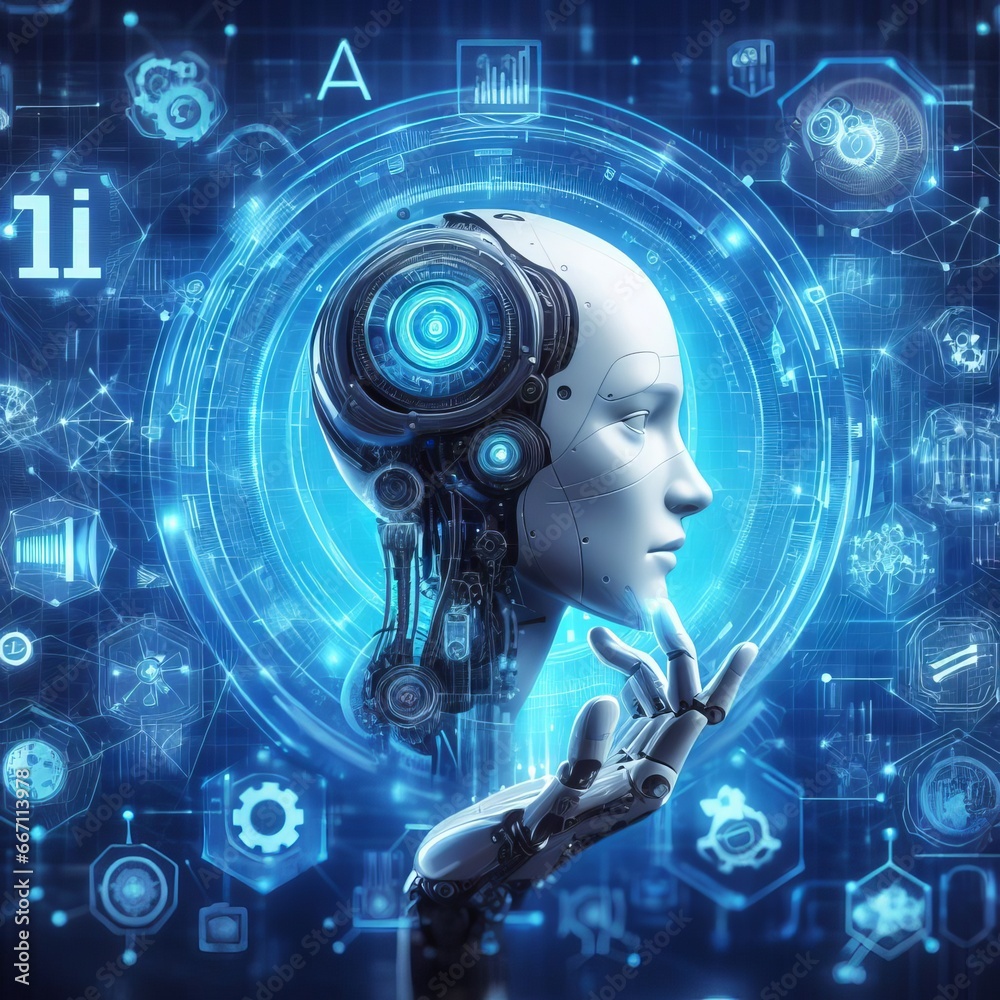 Artificial Intelligence, Artificial Intelligence Technology, Machine Learning, Data Exchange ...