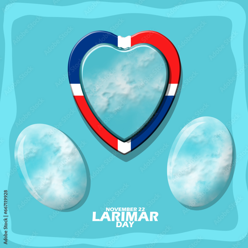 A pendant with several beautiful stones commonly called Larimar stones ...