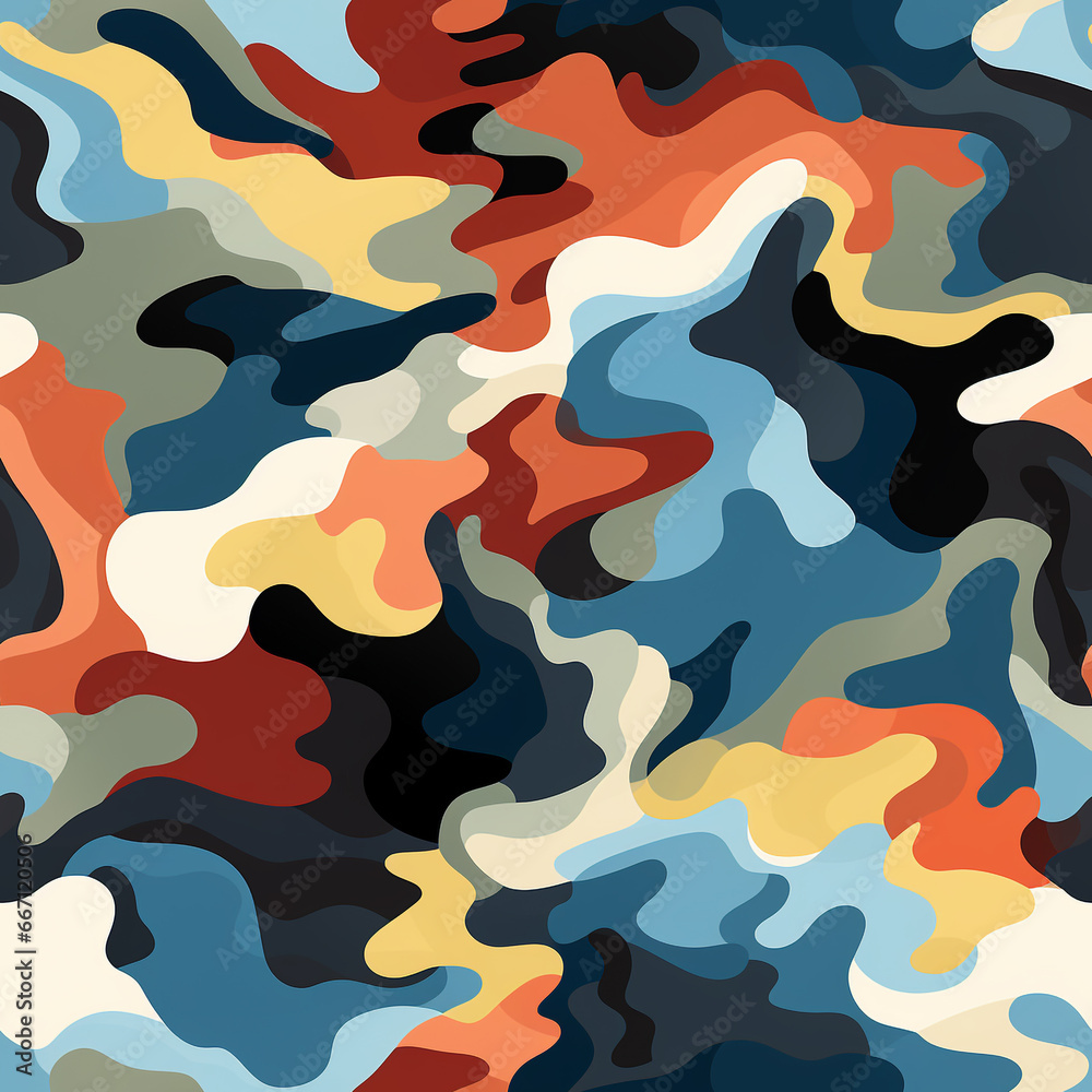 Seamless Camouflage Pattern MultiCam: Developed for a broader range of ...