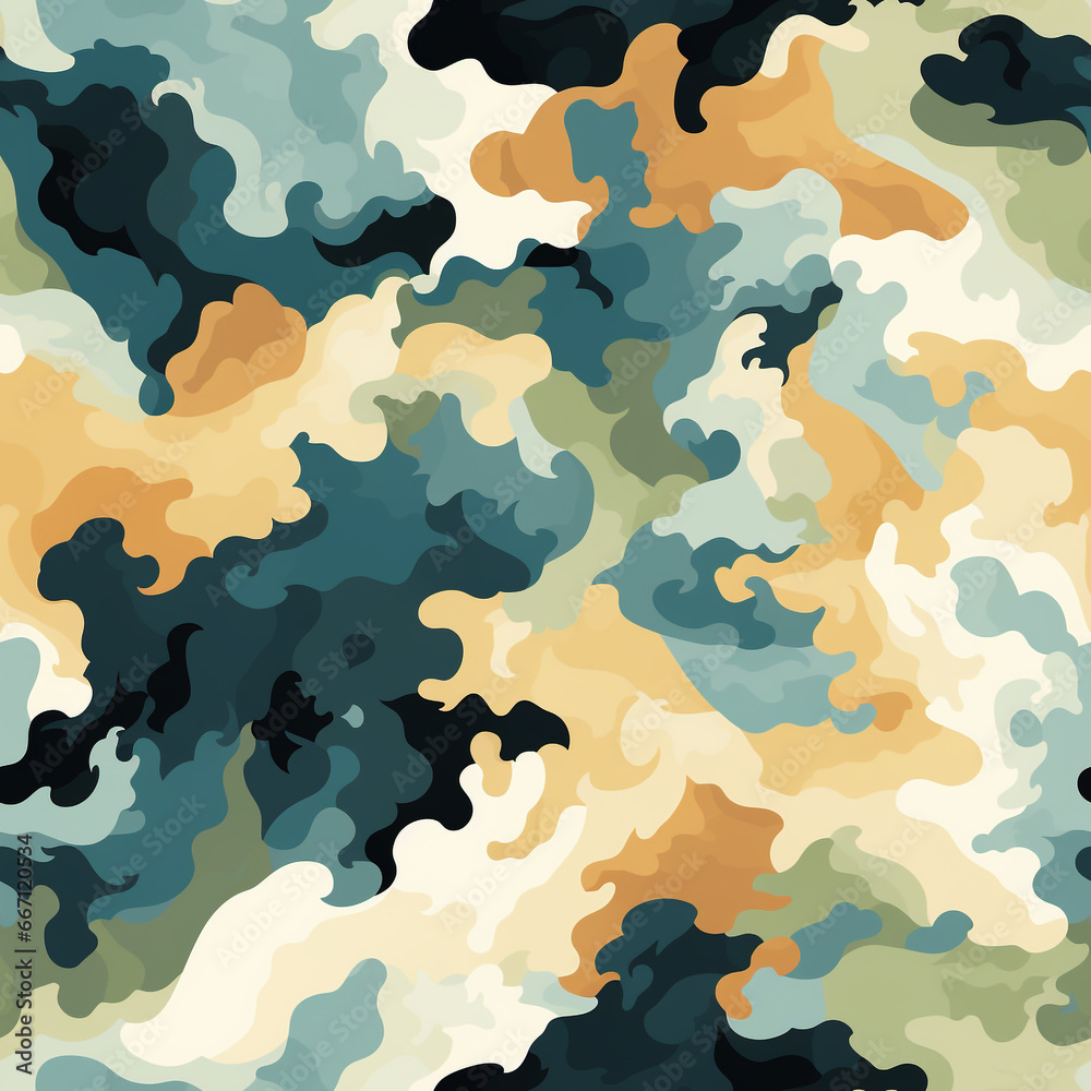 Seamless Camouflage Pattern MultiCam: Developed for a broader range of ...