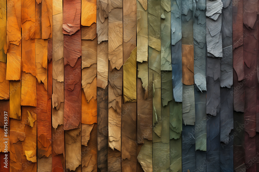 Nature-Inspired textures: Organic wood surface with wavy texture ...