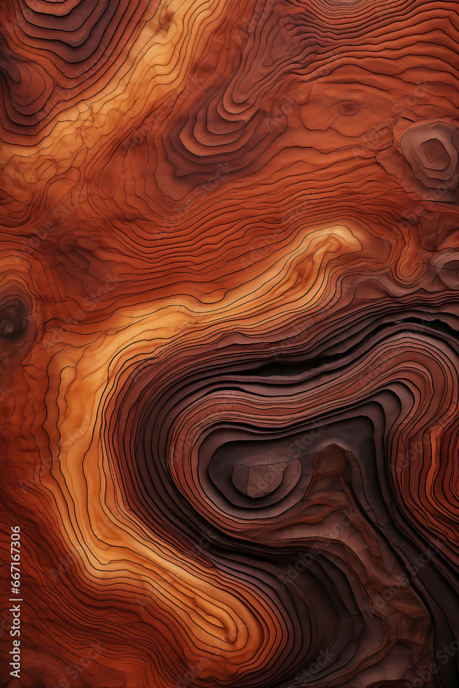 Nature-Inspired textures: Organic wood surface with wavy texture ...