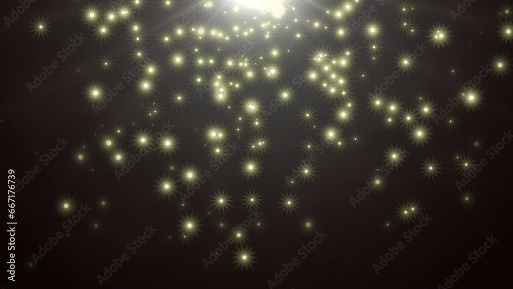 A mesmerizing image of sparkling stars scattered across a dark ...