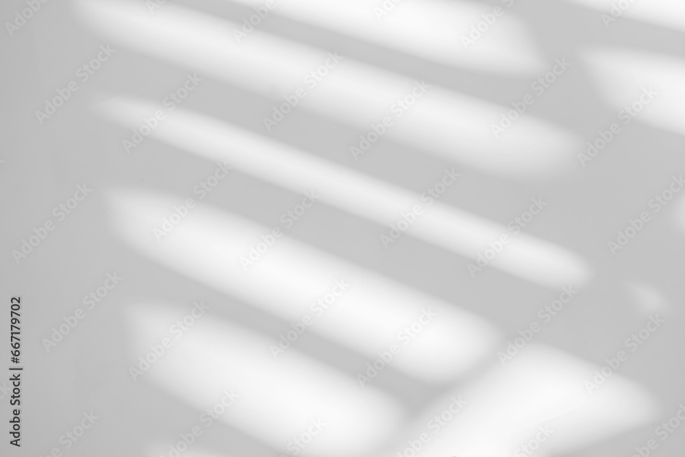 Gray shadow and light blur abstract background on white wall from ...