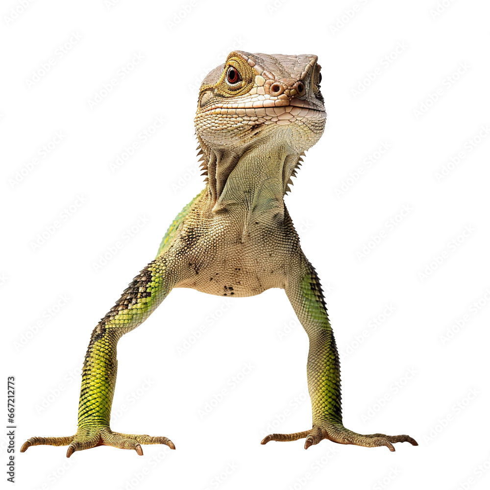 lizard isolated on a transparent background PNG, Generative Ai Stock ...