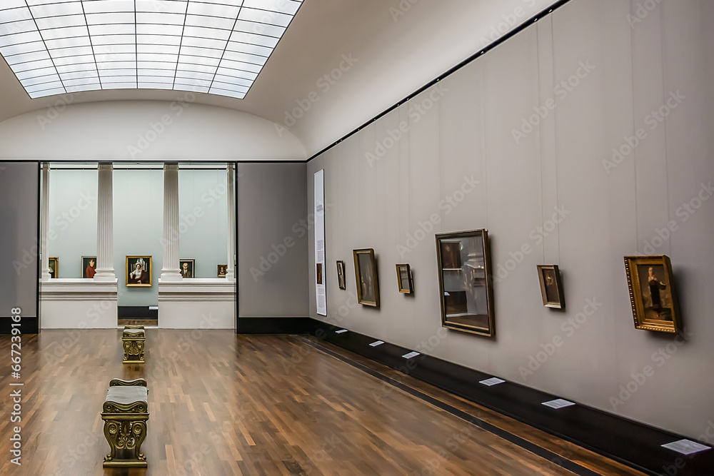 Inside Old National Gallery (Alte Nationalgalerie, 1876) on ...