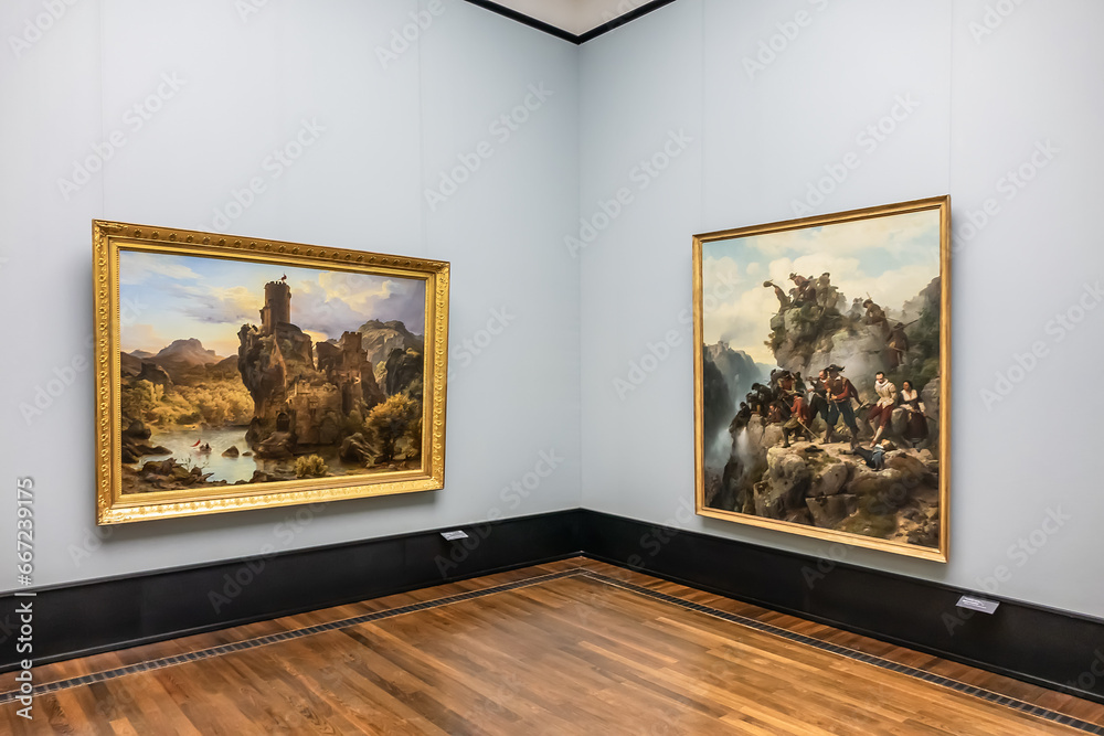 Inside Old National Gallery (Alte Nationalgalerie, 1876) on ...