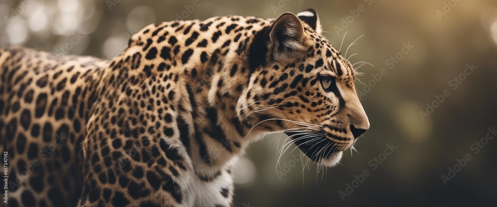leopard wallpaper free, in the style of graphite realism, mist ...