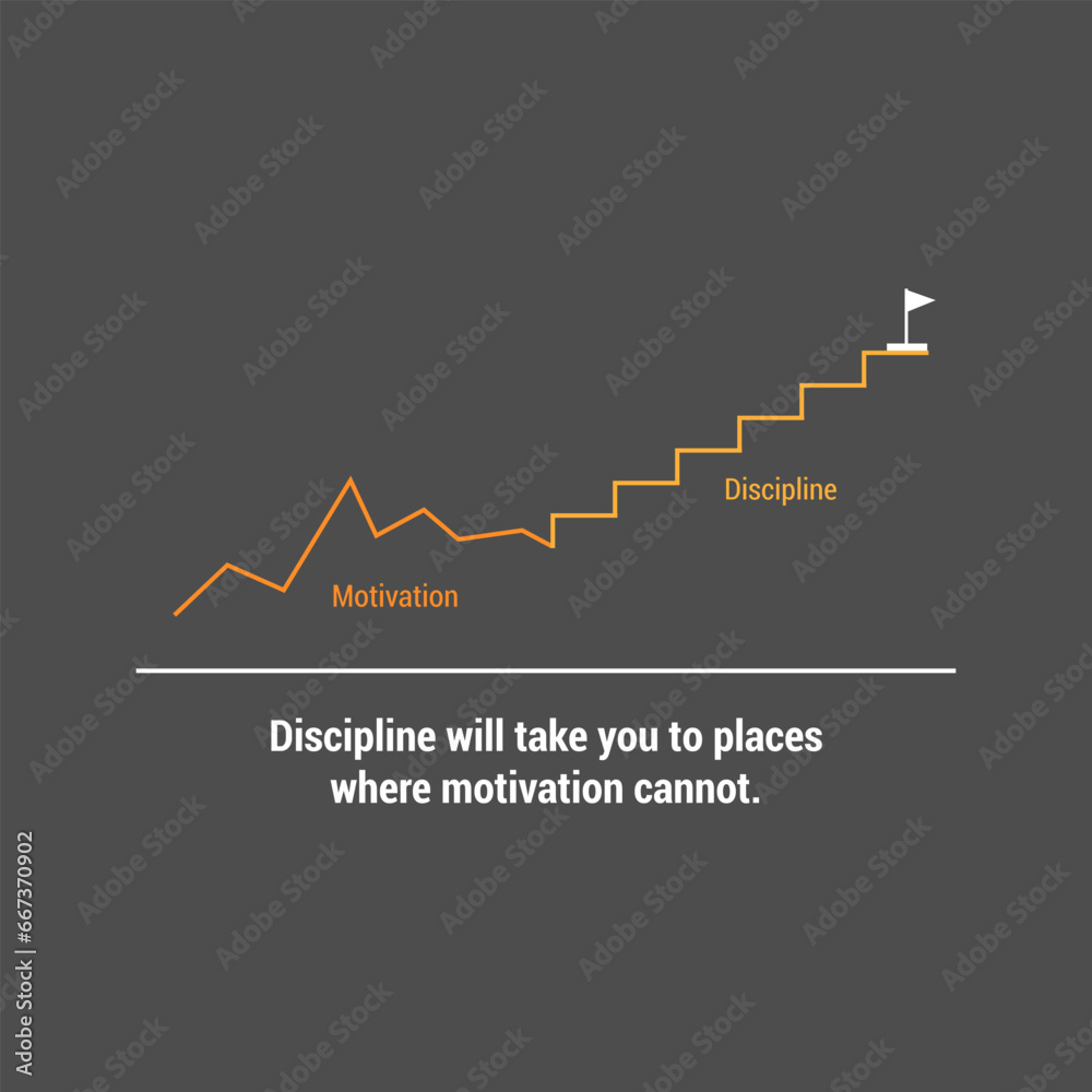 Plan of success with line graph vector. Ilustration chart vector of ...