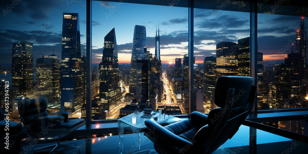 Work space comfortable, Modern workplace. Zoom Virtual Background Stock ...