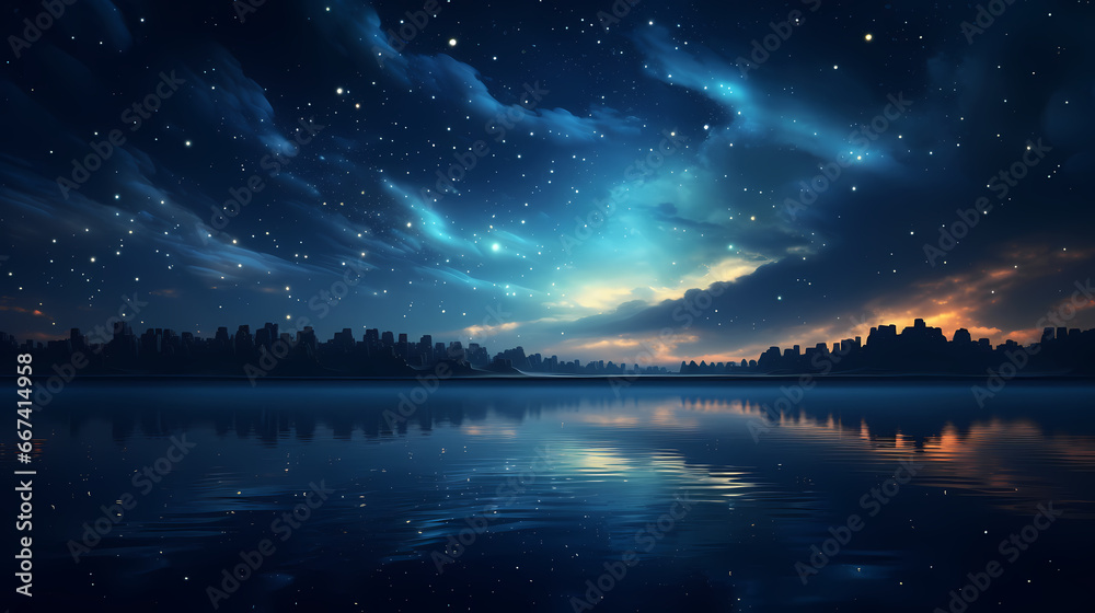Sky, starry night, countless twinkling stars background wallpaper ...