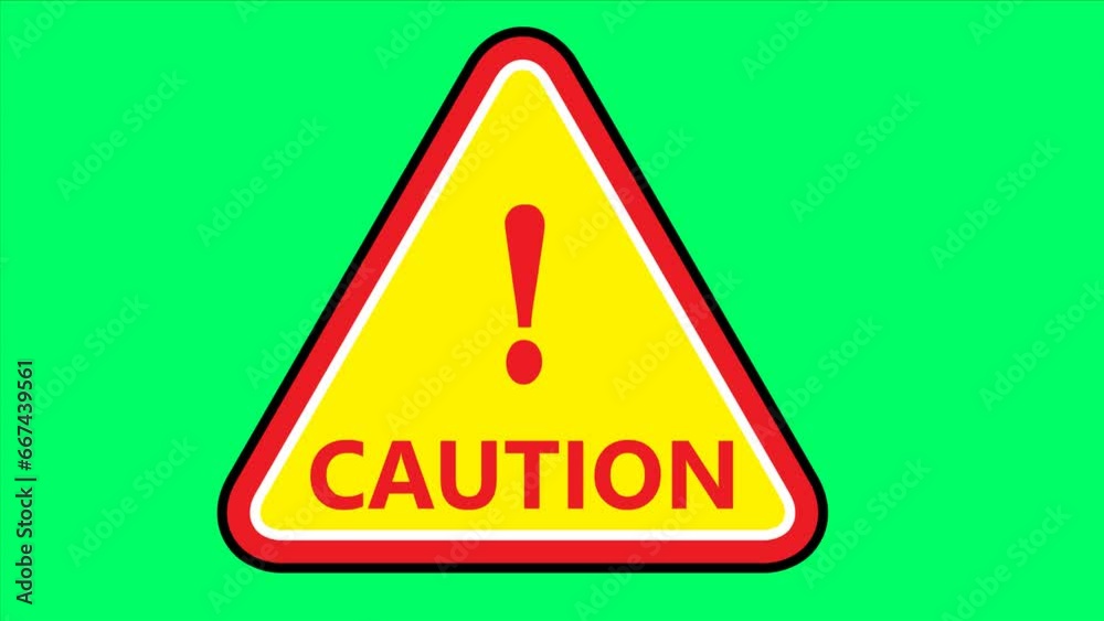triangle Caution symbol. danger warning important. Caution sign ...