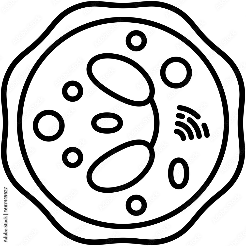 Eosinophil Icon. Myeloid Stem Blood Cell Symbol Stock Illustration ...