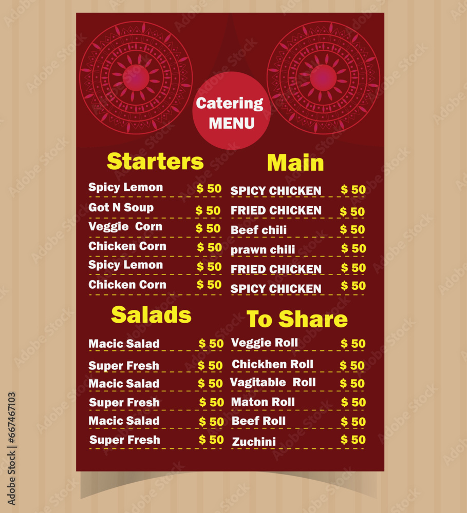 ,Waves Fast Food Restaurant New Menu template Customize this template ...