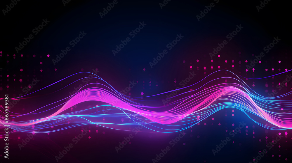 purple and pink soundwave background, abstract blue wave background, 3d ...