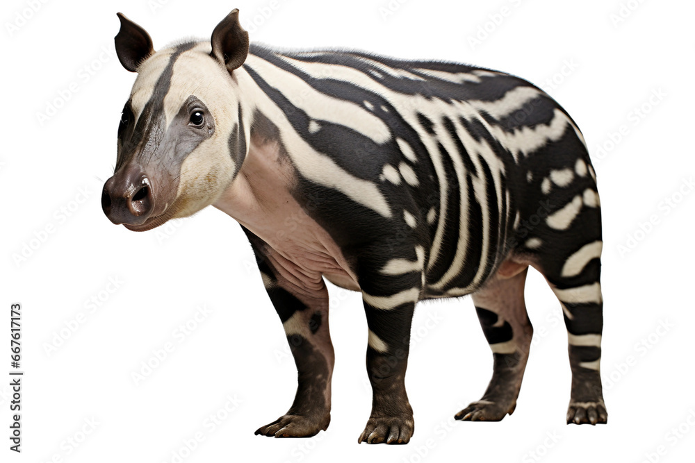 Tapir Isolated on transparent background, PNG Stock Illustration ...