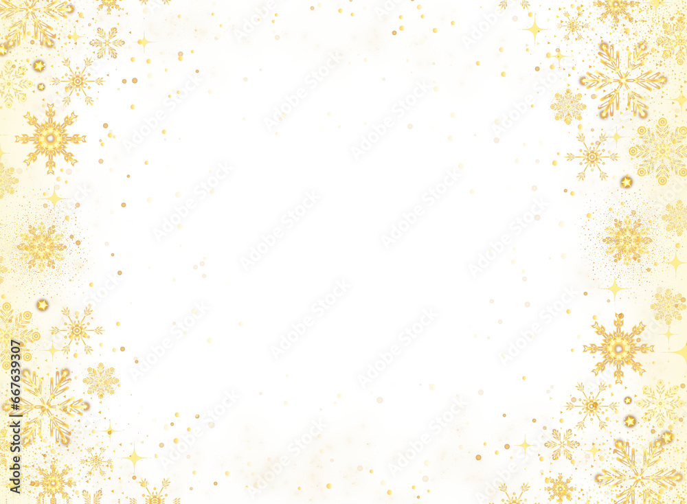 Christmas gold frame png, glitter shiny, gold frame border transparent ...